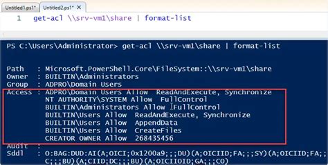 List Ntfs Permissions On All Folders Active Directory Pro