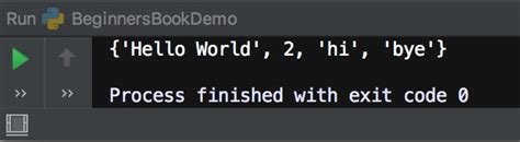 Python Sets