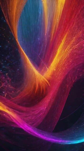 Premium Photo Abstract Background Particle Line