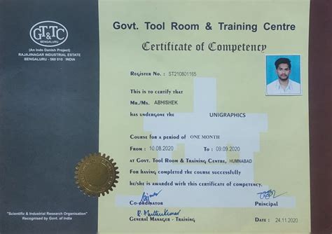 Abhishek Sajjanshetty On Linkedin Unigraphics Certificationachievement