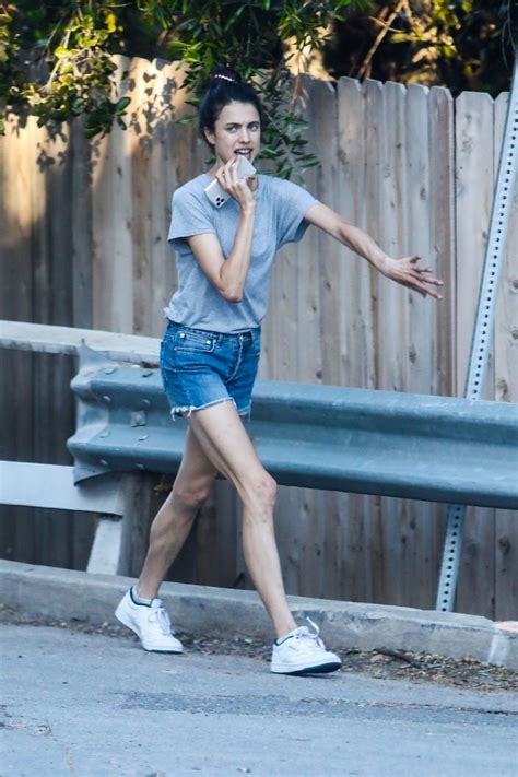 Margaret Qualley Leggy In Shorts La Celebmafia
