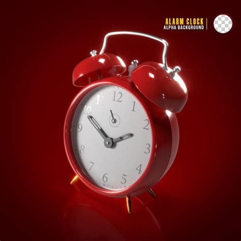 Premium Psd 3d Alarm Clock 01 Premium Psd 3d Alarm Clock 01