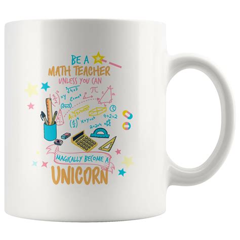 Math Teacher Coffee Mug Math Teacher T Idea Best Math Etsy