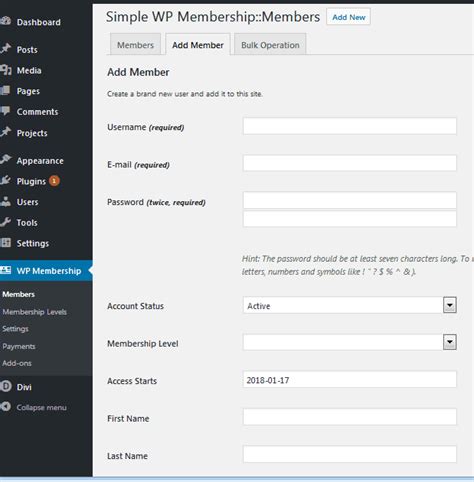 Plugin Simple Membership Pada Wordpress Pt Proweb Indonesia