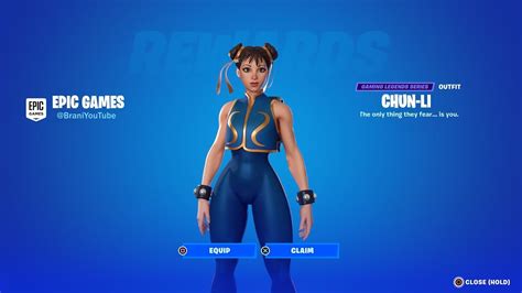 CHUN LI SKIN RETURN RELEASE DATE IN FORTNITE ITEM SHOP CHAPTER 4 SEASON 4 YouTube