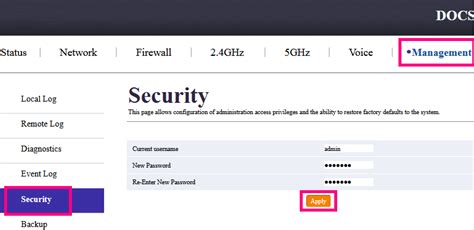 Changing The Modem Login Password On IiNet Modems IiHelp