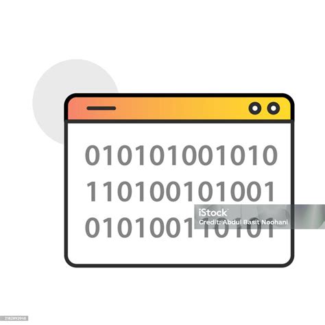 Binary Code Data Processing Digital Code Programming Stock Illustration Download Image Now