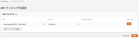 Api Gatewayに独自ドメインを設定する すいすいswift