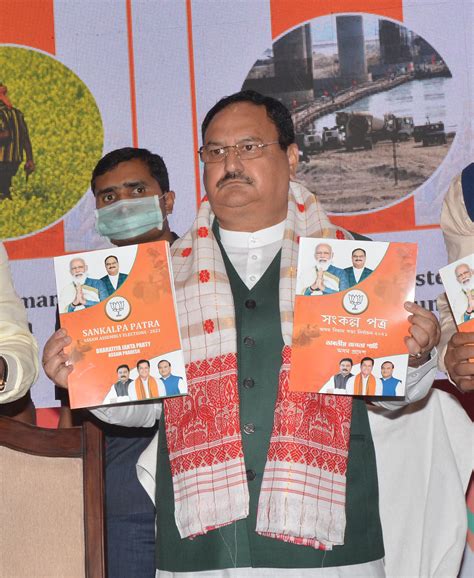 Bjp Releases Manifesto Mum On Core Issue Assam Times