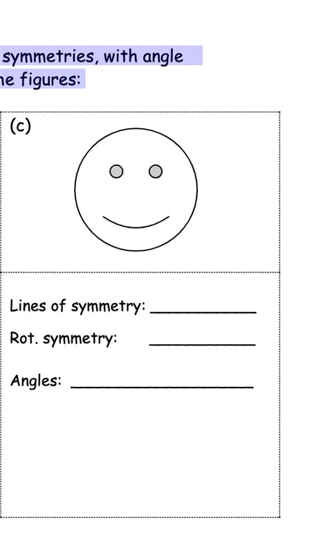 Solved Determine The Number Of Lines Of Symmetry And The
