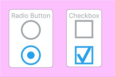 Radio Button Vs Checkbox Whats The Difference And Which To Use When