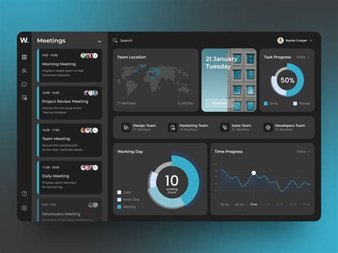 Free Dashboard Ui Design Psd Artofit