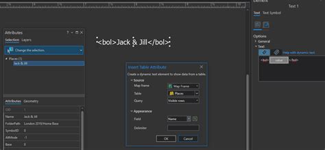 Arcgis Pro 28 Dynamic Text Tags Not Working Esri Community