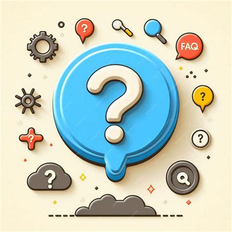 Speech Bubble With Question Mark Faq Support Help Concept 3d Vector Icon Cartoon Minimal Style