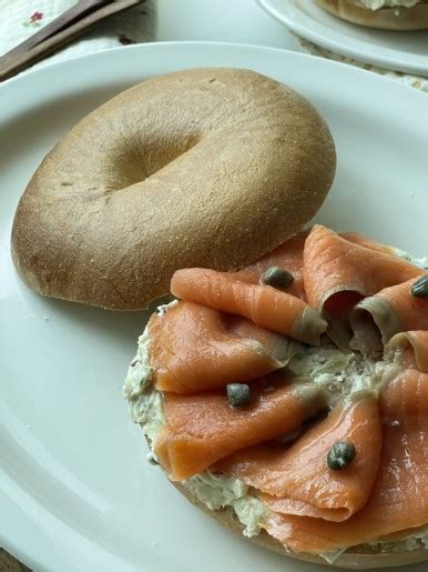 대파 크림치즈 훈제 연어 샌드위치 만들기