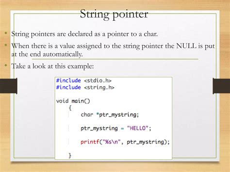 c string ppt ppt