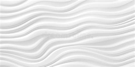 Abstract White Wave Pattern Texture Background Stock Illustration Illustration Of Simplicity
