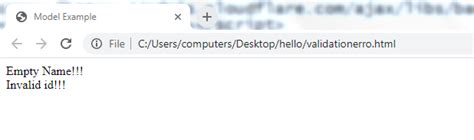 backbone js validationerror model geeksforgeeks
