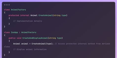 Decoding The Protected Internal Access Modifier In C A Balance Of Encapsulation And