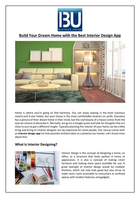 Ppt Build Your Dream Home With The Best Interior Design App