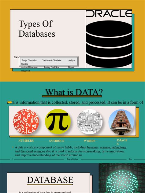 types of databases pdf databases relational model