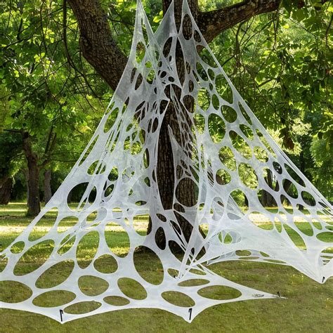 Beef Netting Halloween Spider Webs Decorations Giant Stretchy Spider Decor With 10