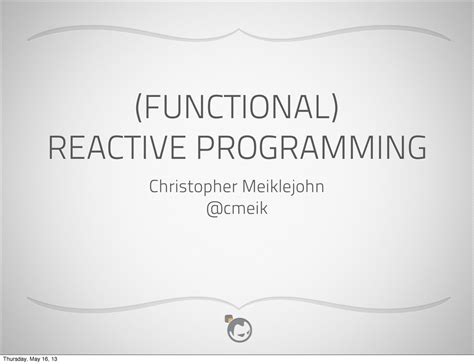 functional reactive programming speaker deck
