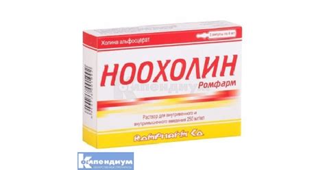 Ноохолин: инструкция, цена, аналоги | раствор для инъекций ФОРС-ФАРМА ...