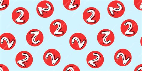 Premium Vector Number The Pattern Seamless Pattern A Pattern Of Numbers Different Numbers On A