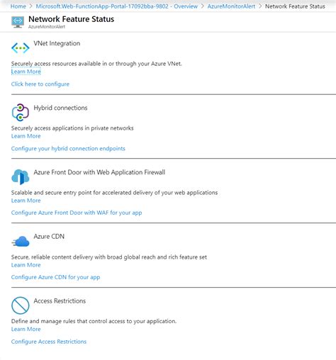 Setup Azure Function Hybrid Connection