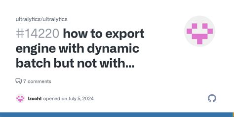 How To Export Engine With Dynamic Batch But Not With Dynamic Hw