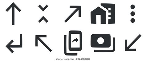 set 10 icons text editor vector stock vector royalty free 2324008771