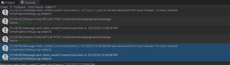 Unity Chat Tutorial In Game Messaging System