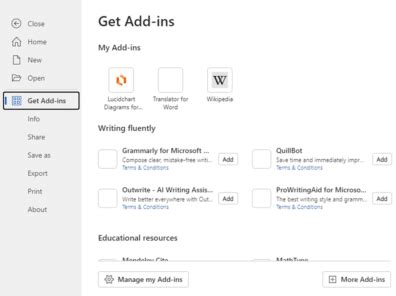 Microsoft 365 S Get Add Ins Unlock Third Party Software Office Watch