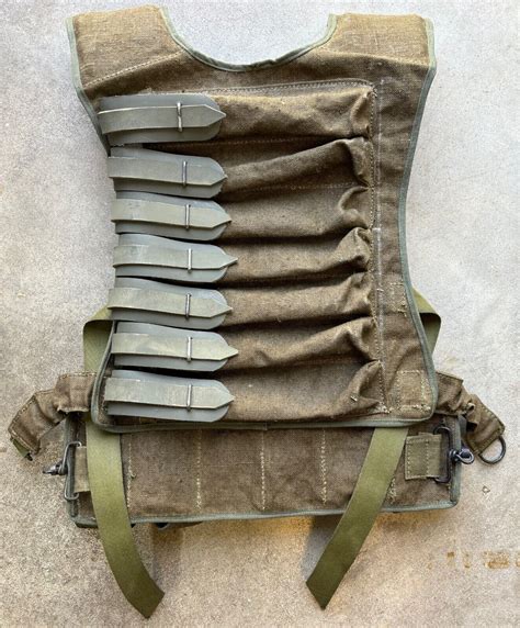 Ww2 Italian Paratrooper Beretta 38 Smg Magazine Vest Samurai Vest