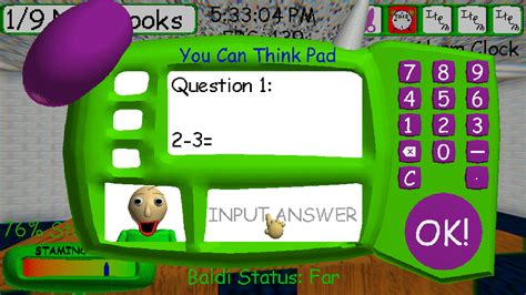 Version Update Baldi S Basics Years Birthday Bash BETA By REMEN
