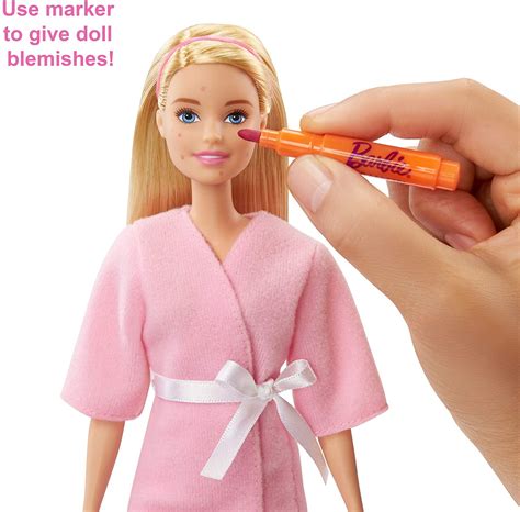 Barbie Face Mask Spa Day A Super Cute Spa Playset With Barbie Doll