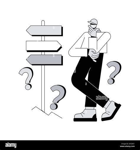 Decision Management Abstract Concept Vector Illustration Business Rules Strategic Organization