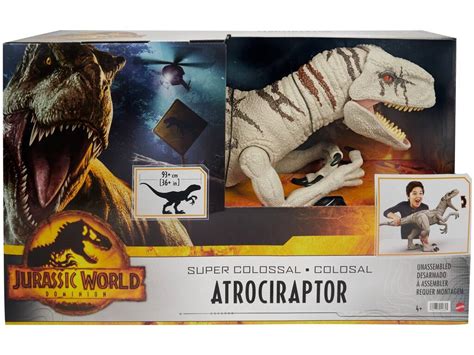 Jurassic World Super Colosal Atrociraptor Mattel Hfr09 Juguetilandia