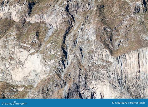 Zig Zag Path Stock Photo Image Of Terraces Rock Andean