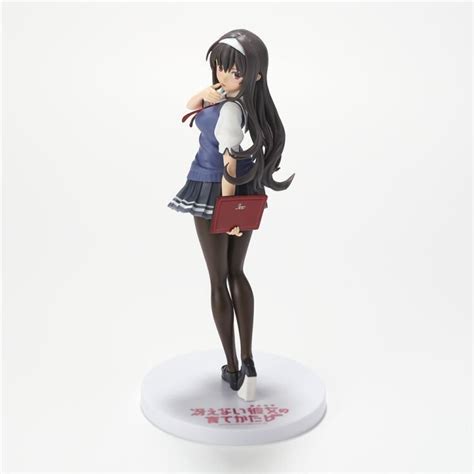 《豬帽子》現貨 代理版 Sega 景品 不起眼女主角 霞之丘詩羽 制服 豬帽子boarhat 線上購物 有閑購物