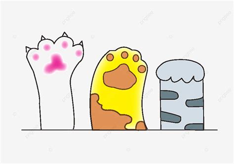 Cartoon Tail Vector Hd Images Vector Cartoon Creative Tail Claw