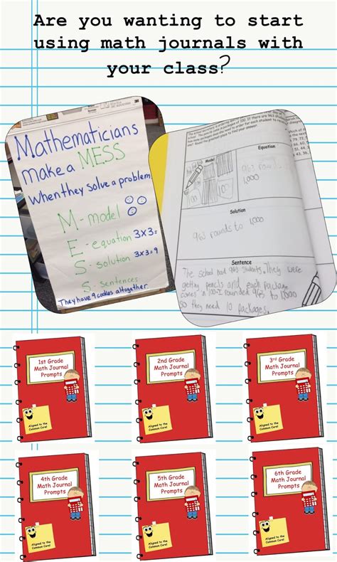 An Apple For The Teacher Math Journals
