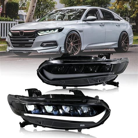 2018 2021 Honda Accord Lxexexlsportse Led Headlight Assembliesreg