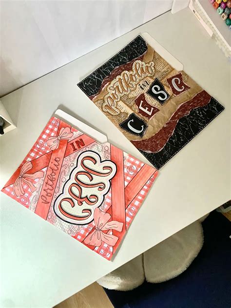 Folder Design Ideas School