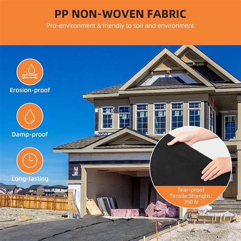 Geotextile Landscape 3ft X 300ft And 6oz Geotextile