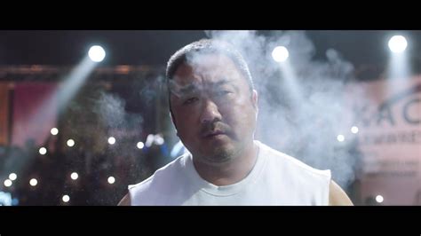 Video Ma Dong Seok Works Hard Behind The Scenes Of Champion Hancinema