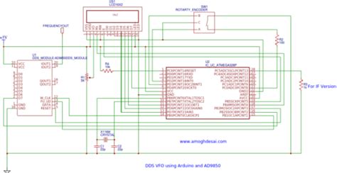 DDS VFO Using AD And Atmega P Arduino AmoghDesai Com