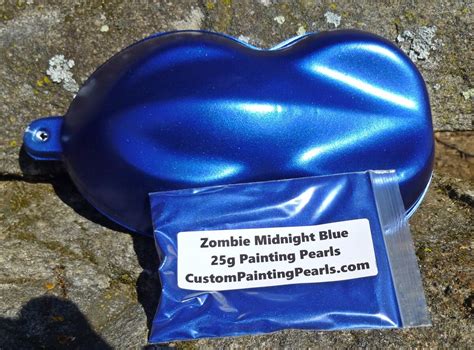 Midnight Blue Pearl Car Paint