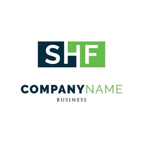 Initial Letter Shf Icon Logo Design Template 26825749 Vector Art At Vecteezy
